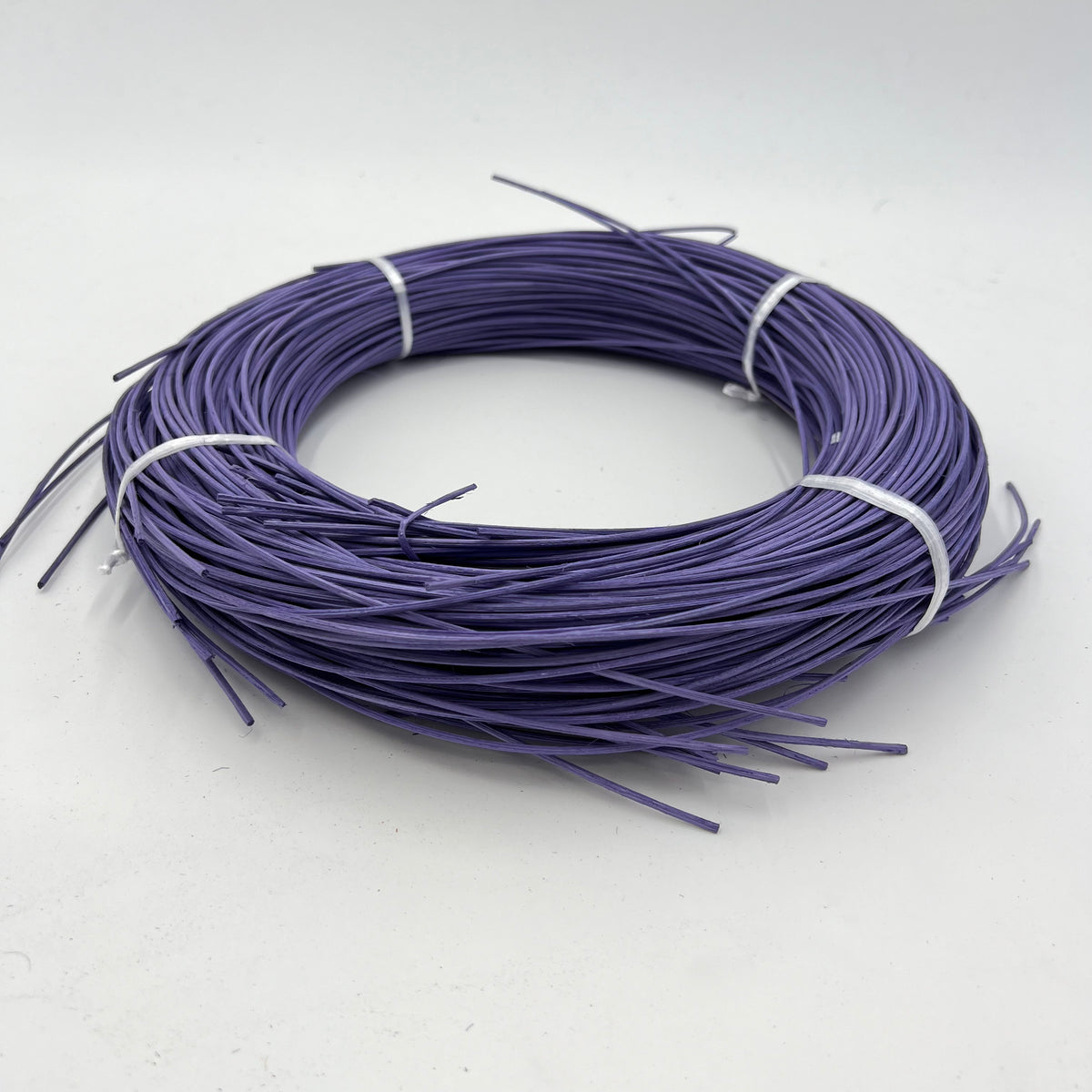 Periwinkle - #2 Round - Dyed Reed (1/2 lb coil) – Basket Makers Supply