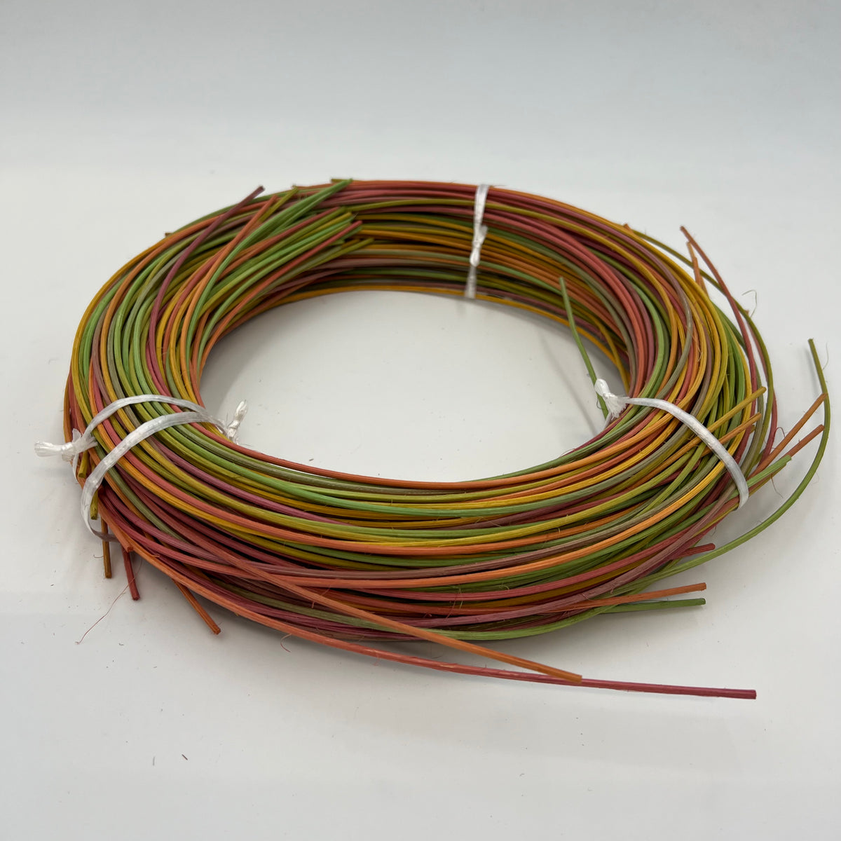 Spring Fever - #3 Round - Variegated/Space Dyed Dyed Reed (1/2 lb coil ...