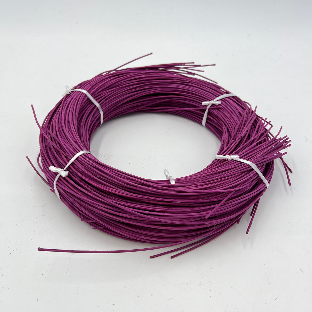 Violet - #2 Round - Dyed Reed (1/2 lb coil) – Basket Makers Supply