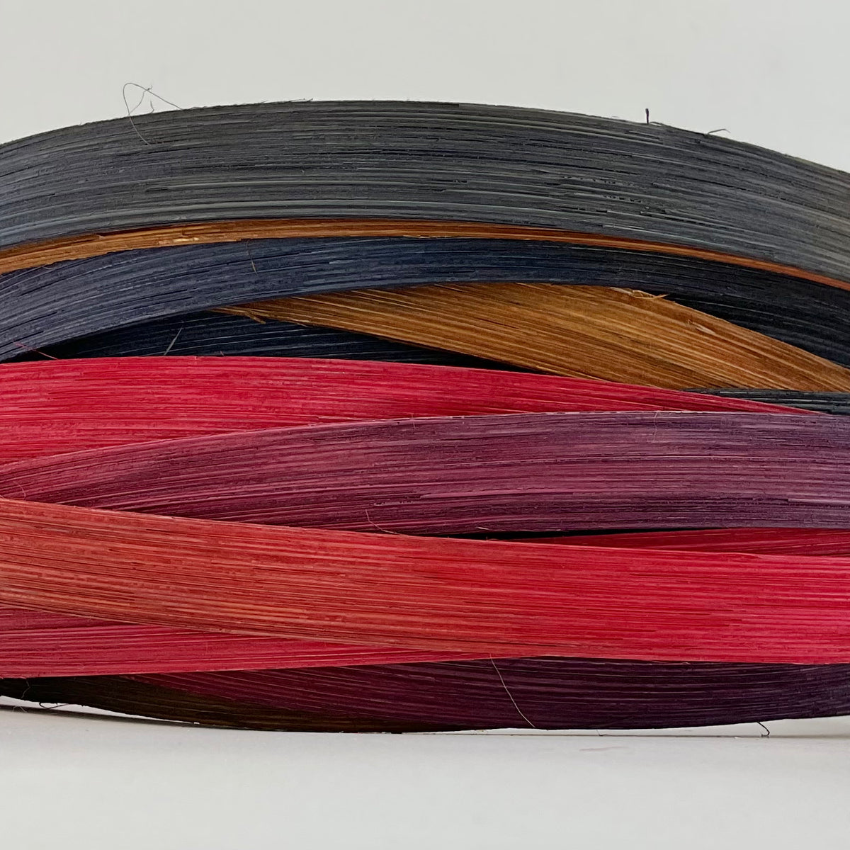 Painted Desert - 1/2" Flat - Variegated/Space Dyed Dyed Reed (1/4 lb c ...