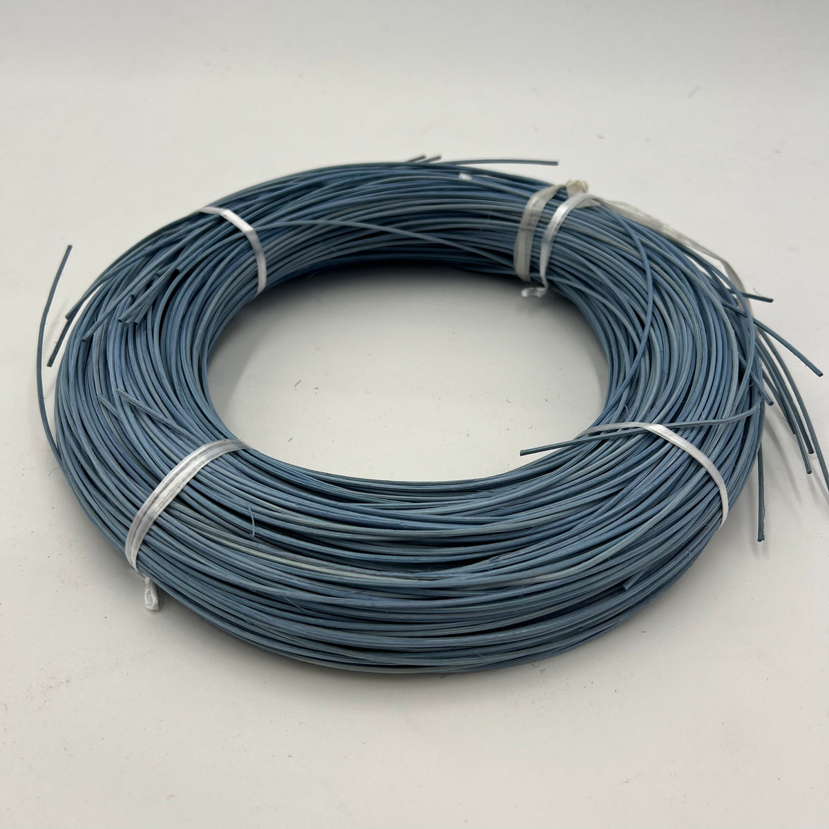 Sky Blue - #2 Round - Dyed Reed (1/2 lb coil) – Basket Makers Supply
