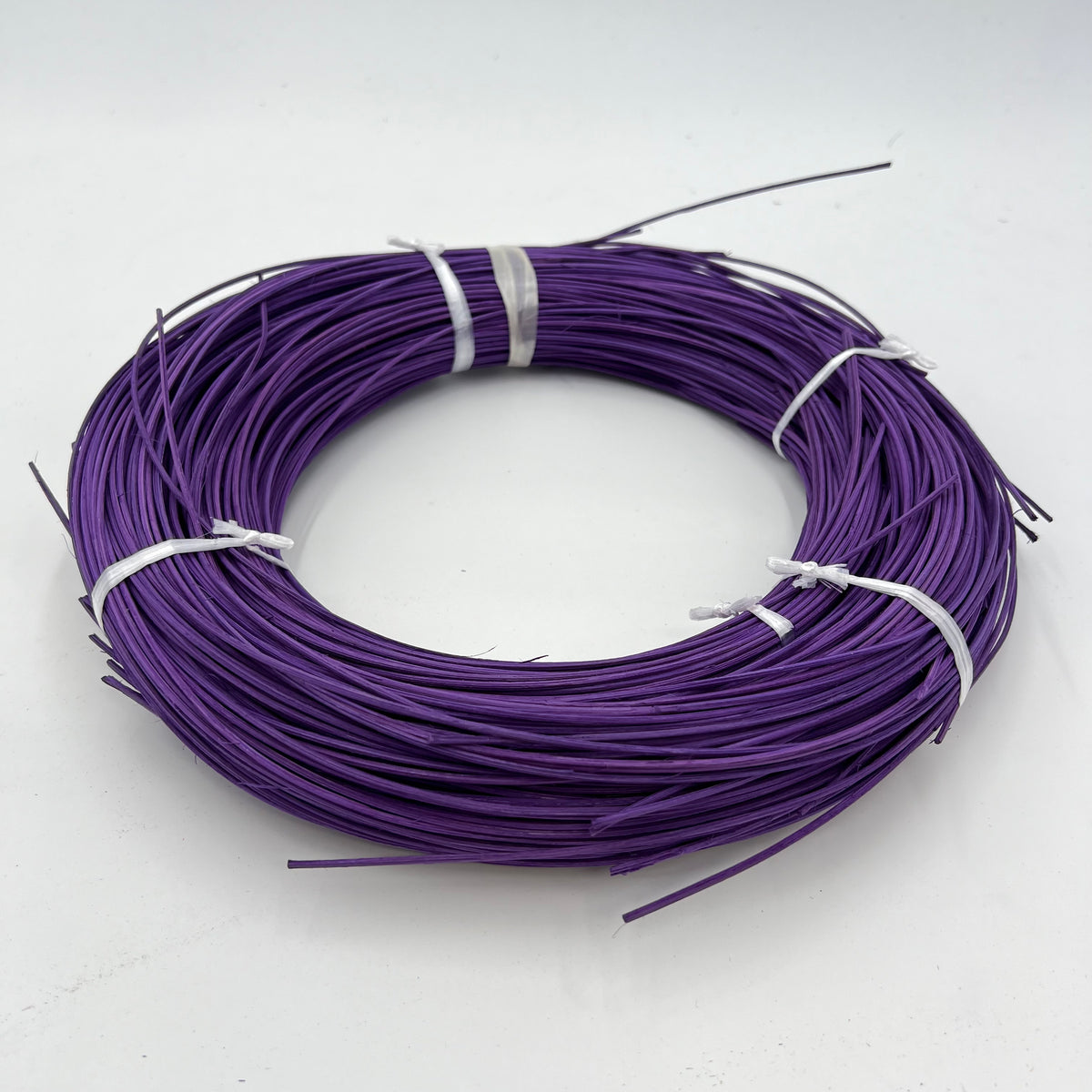 Purple - #2 Round - Dyed Reed (1/2 lb coil) – Basket Makers Supply