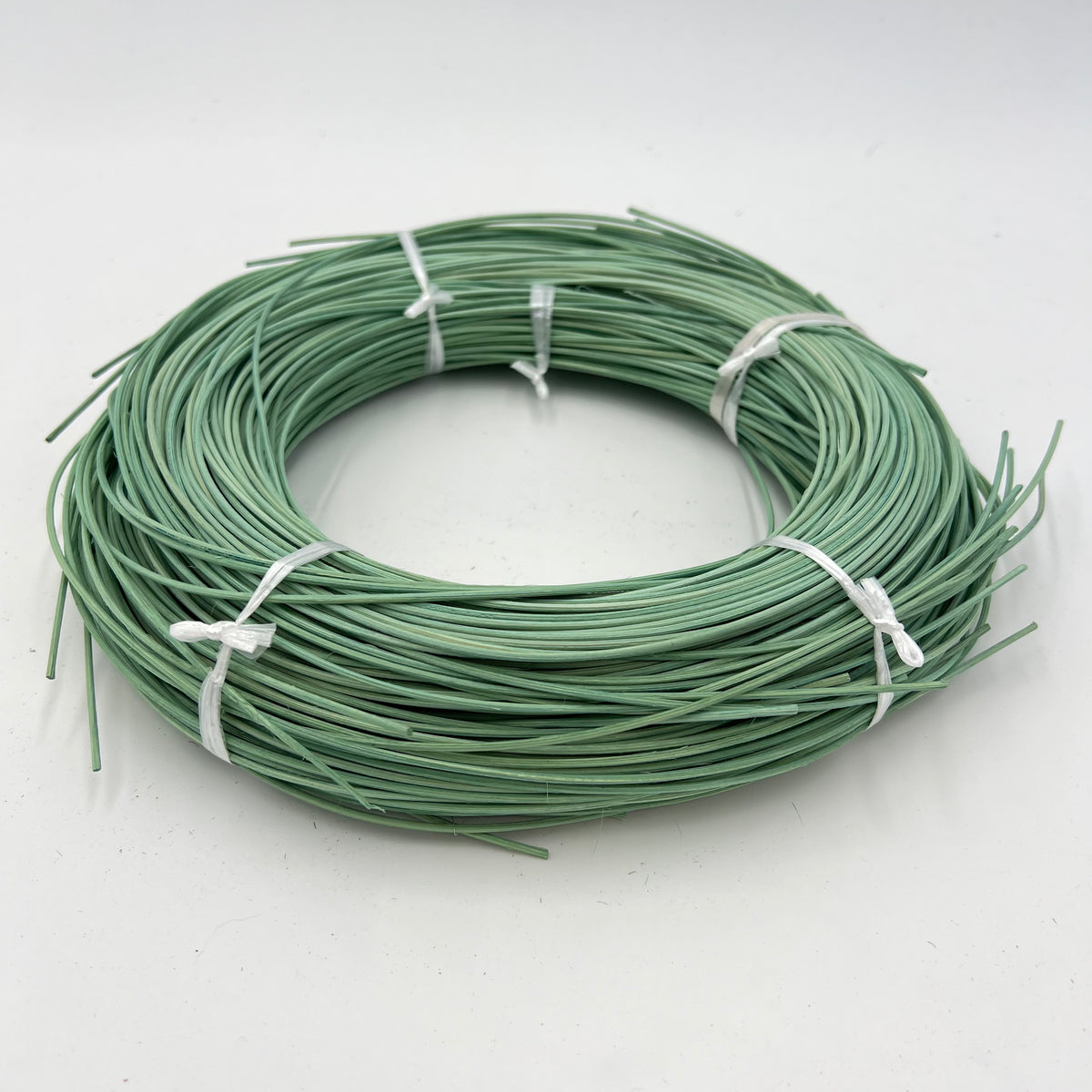 Sage Green - #2 Round - Dyed Reed (1/2 lb coil) – Basket Makers Supply
