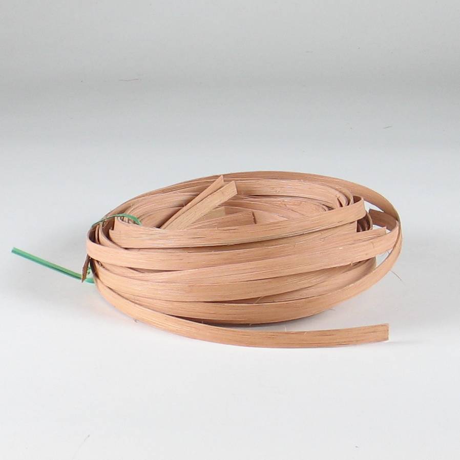 Oak - 3/8" Flat - Dyed Reed (1/4 lb coil) – Basket Makers Supply