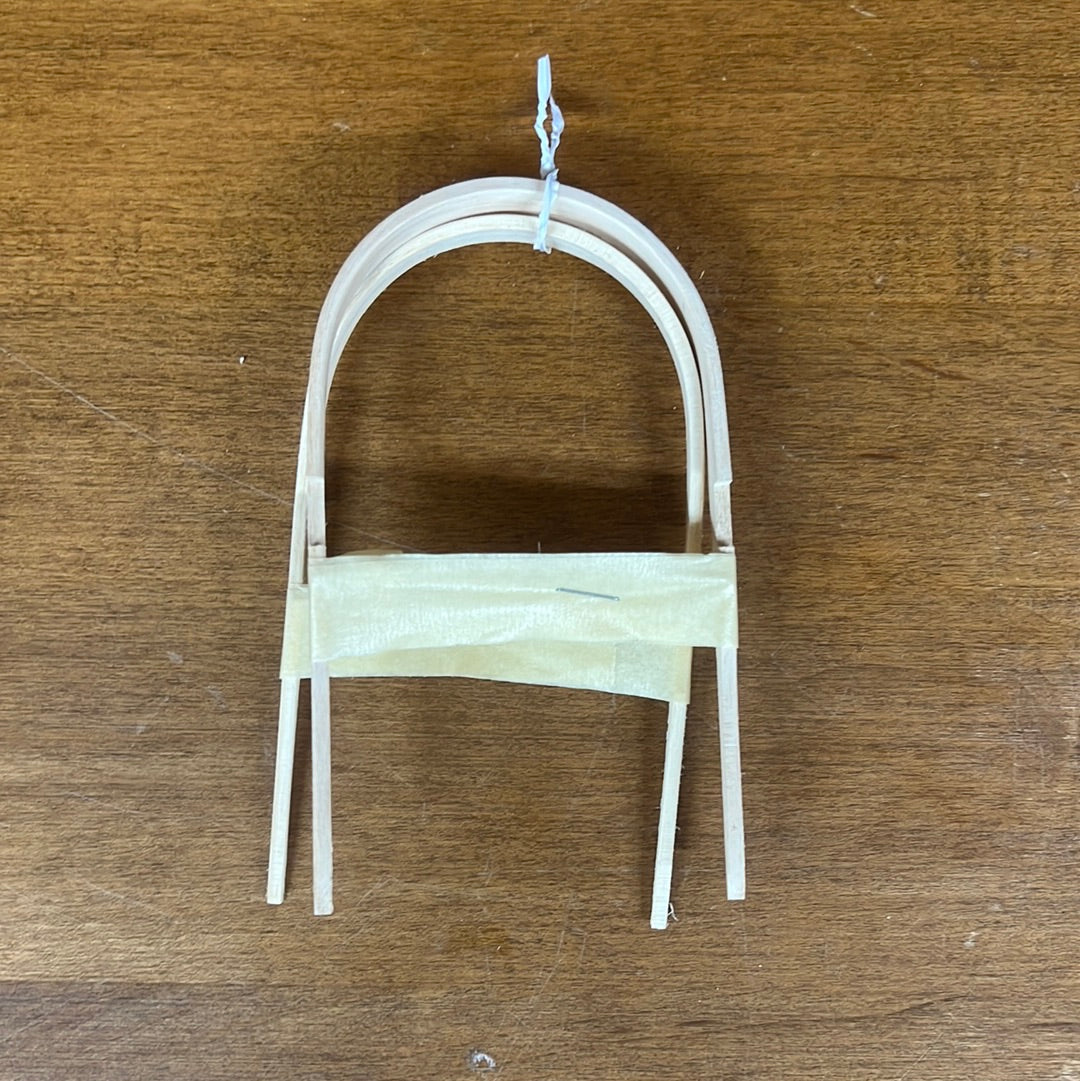 3” Handle Set, Closed Notched – Basket Makers Supply