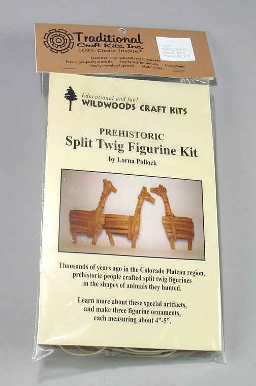 PREHISTORIC SPLIT TWIG FIGURINE KIT – Basket Makers Supply
